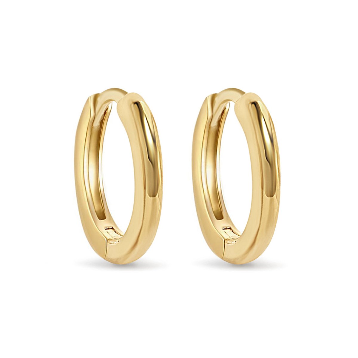 Real Gold Hoops, Mini Hoops