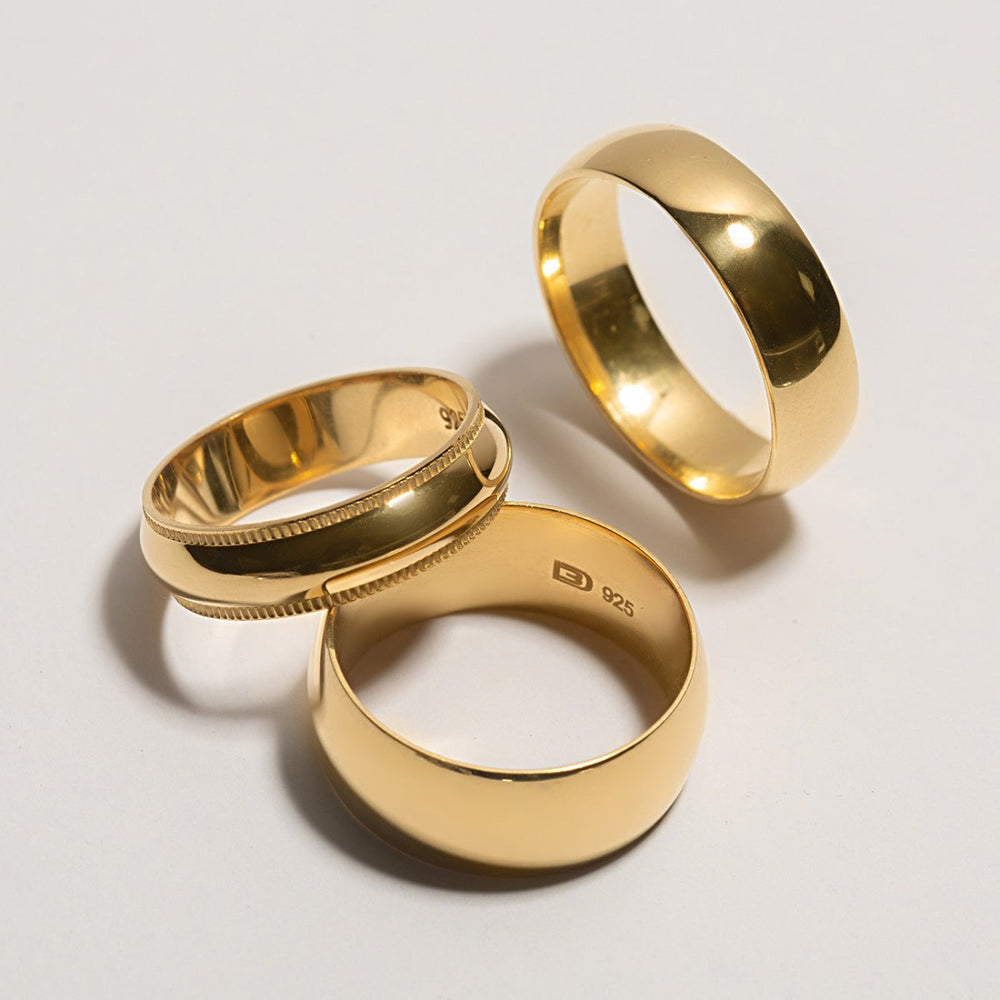 Chunky Gold Rings, Chunky Band Ring